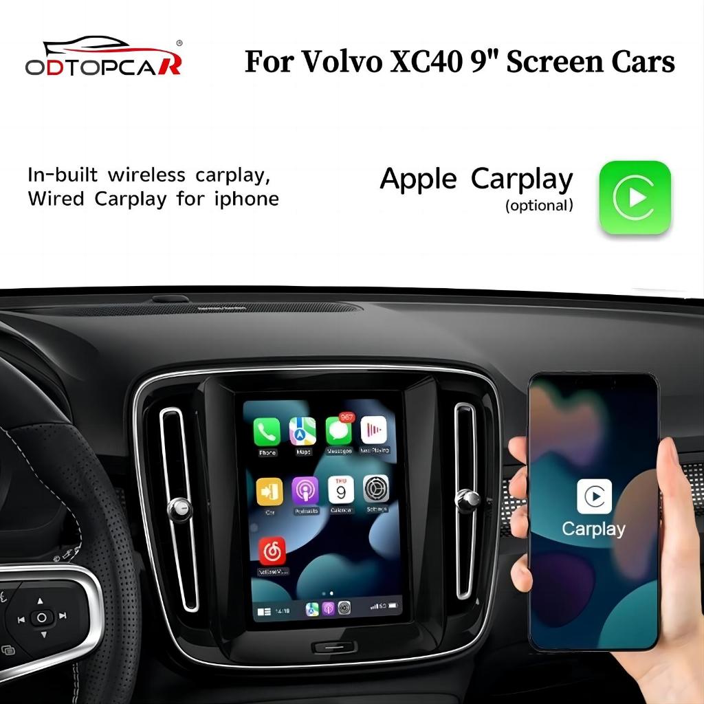 สําหรับ Volvo XC40 Apple Carplay Android Auto Full Screen Car Play Ai ...