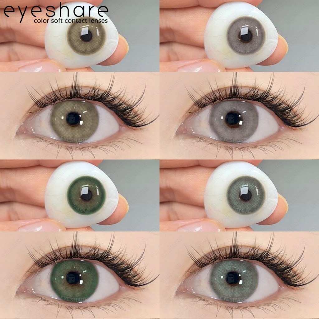 Eyeshare BRAZIL GIRL เลนส์สีอ่อน คอนแทคเลนส์ความงามสบายทุกวัน 1 คู่ ...
