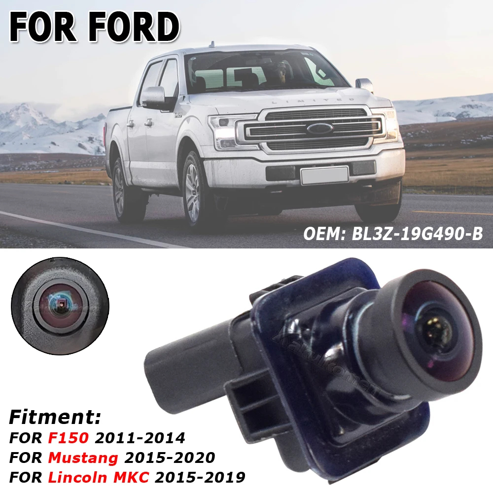 เหมาะสําหรับ Ford F150 2011-14 Mustang Lincoln MKC 2015-2019 กล้องถอย ...
