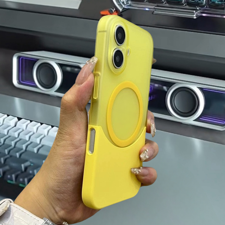 【Matte Pc hard case/Yellow】เคส compatible for iphone 16 pro max case ...