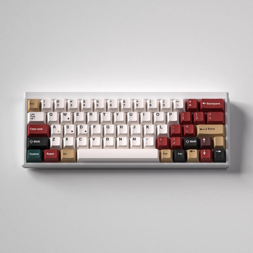 Retro Mixed Lights keycaps cherry profile Dye-Sublimation PBT keycap ...