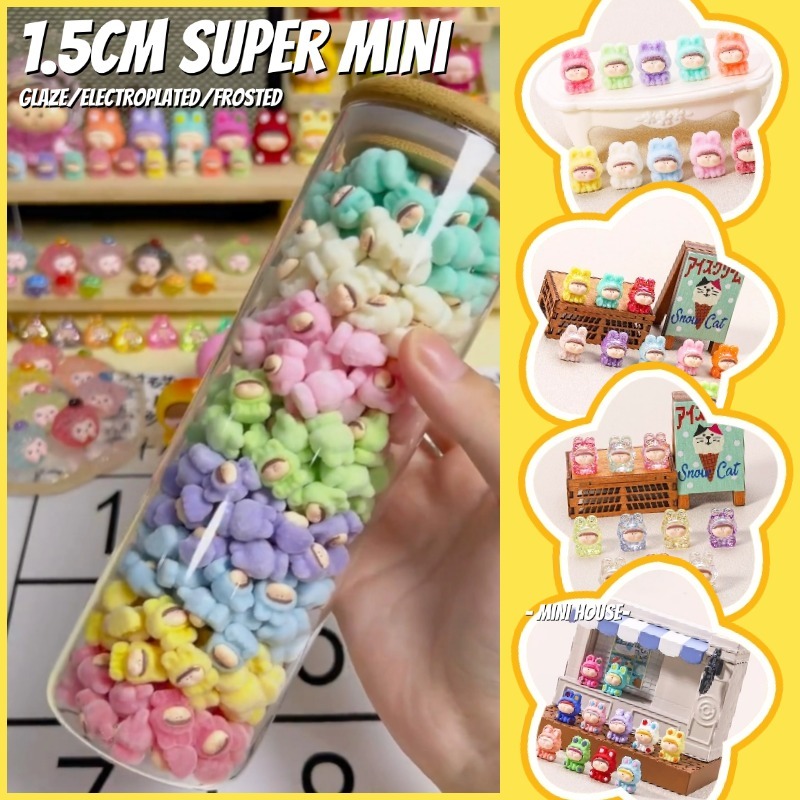 [MINI House] 1.5 ซม.MINI Flocking Lilith diy เครื่องประดับสามมิติเรซิ่น ...
