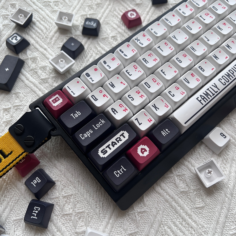 Thai keycaps family computer theme XDA OEM profile Dye-Sublimation PBT ...