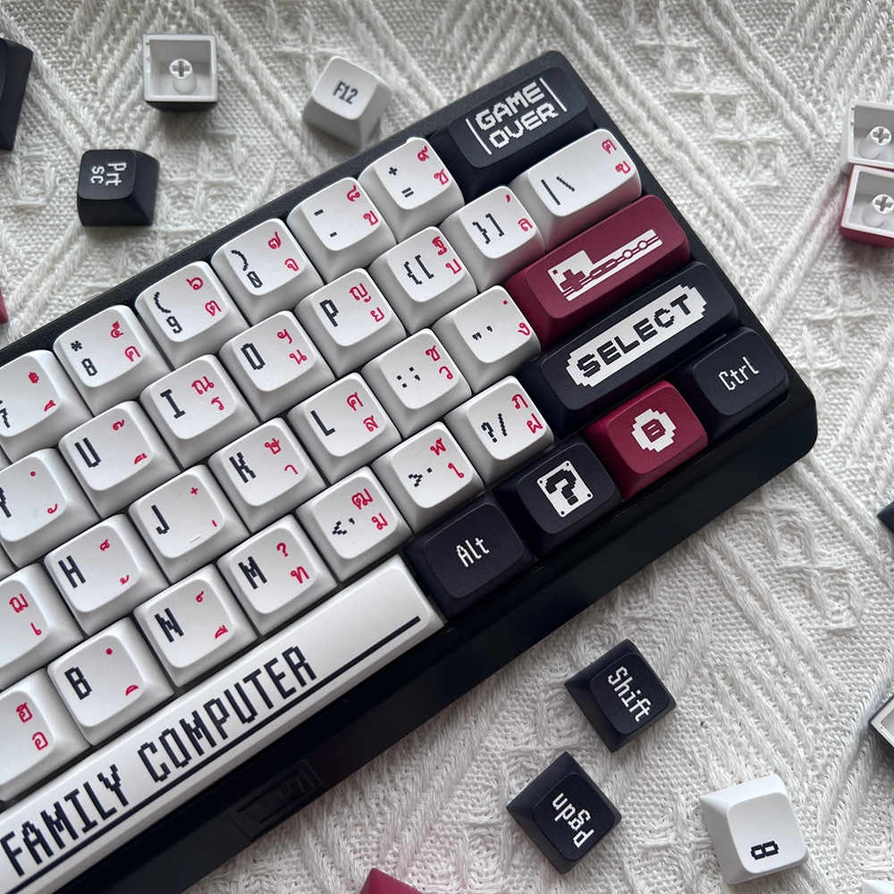 Thai keycaps family computer theme XDA OEM profile Dye-Sublimation PBT ...