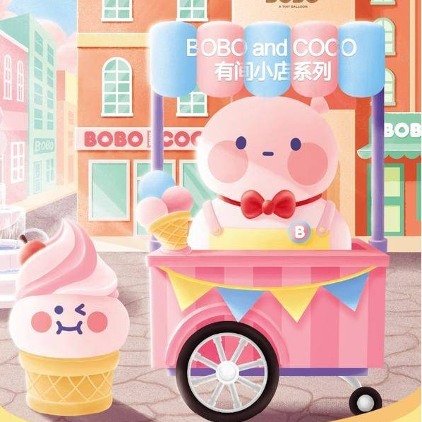 ของแท้ POPMART BOBOCO A Shop Series Figure-Made Mystery Box ของแท้ ของ ...