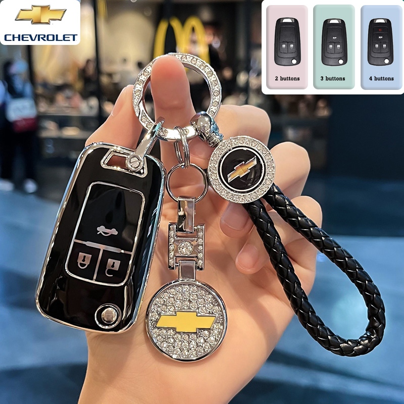 Chevrolet 2/3/4 ปุ่มรถ Remote Key สําหรับ Chevrolet Cruze/Sonic ...