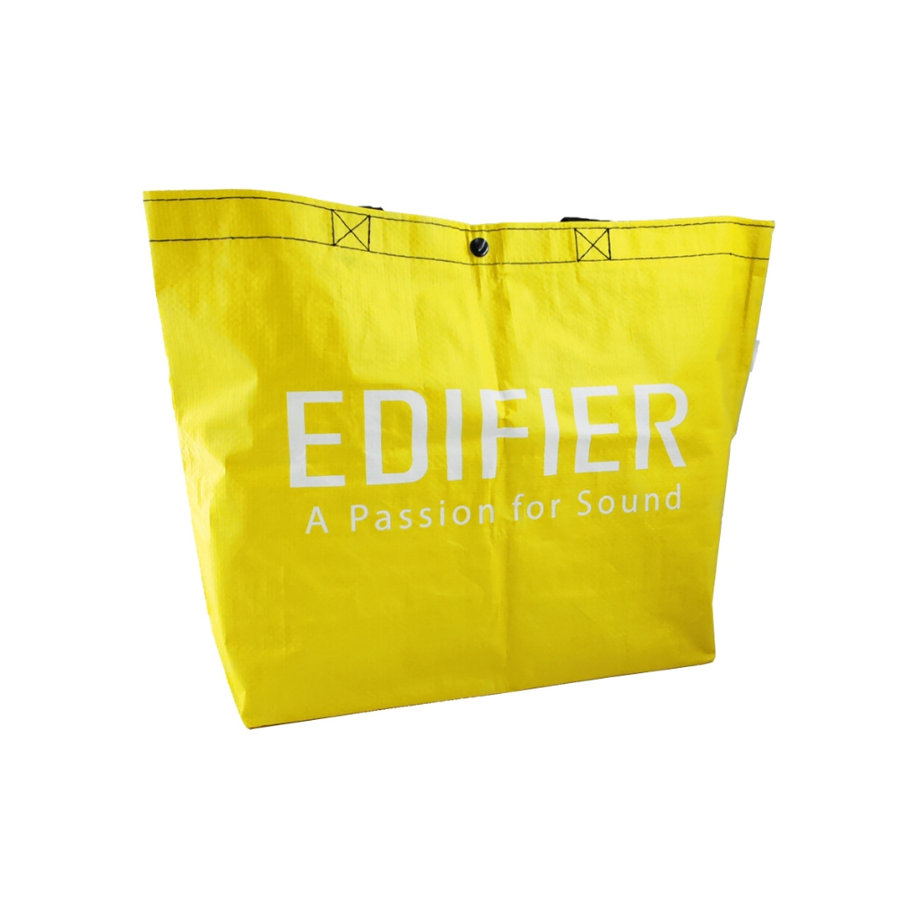 EDIFIER brand woven bag, with EDIFIER logo สีดำและสีน้ำเงินจัดส่งแบบ ...