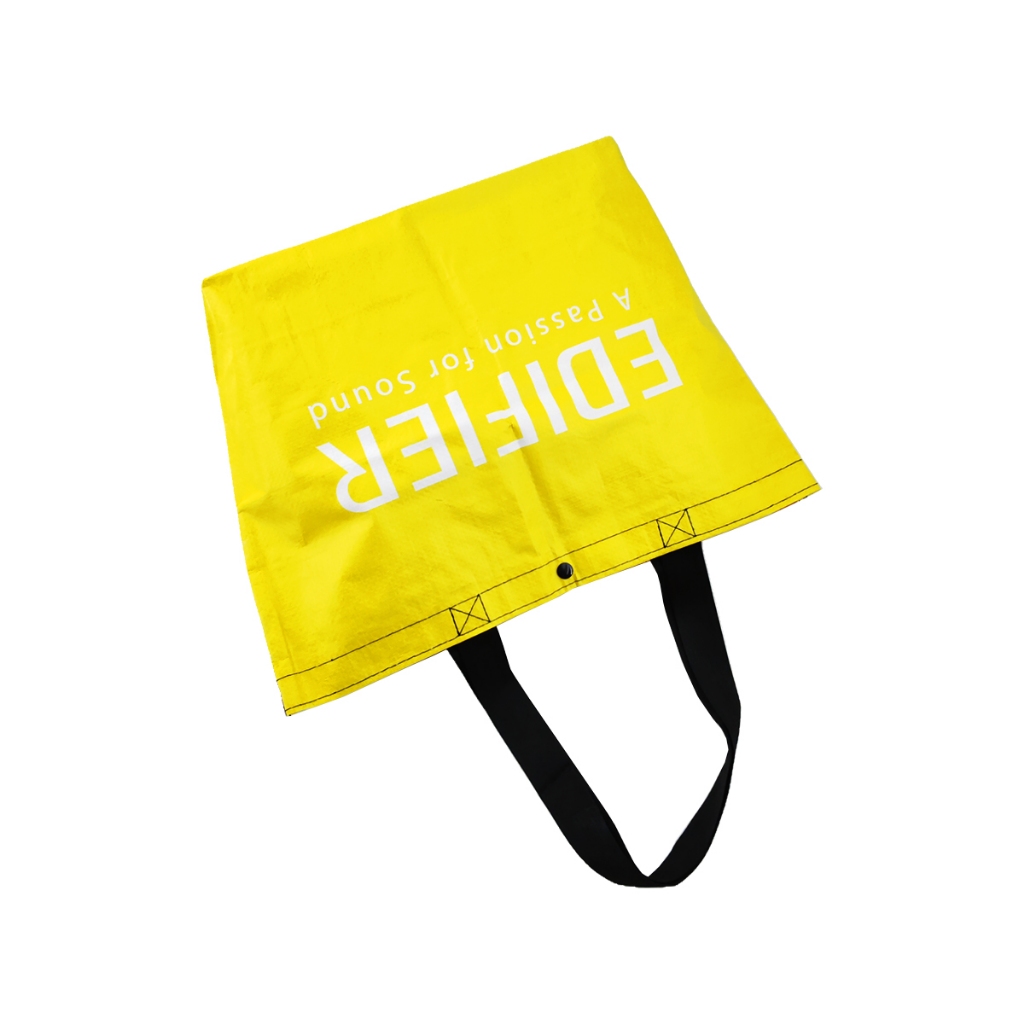 EDIFIER brand woven bag, with EDIFIER logo สีดำและสีน้ำเงินจัดส่งแบบ ...