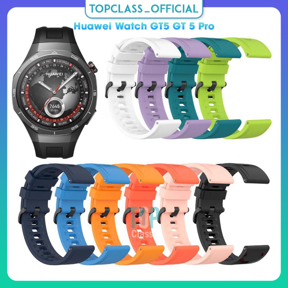 สายยางสังเคราะห์แทนที่ Huawei Watch GT5 GT 5 Pro Smart Watch | Shopee ...