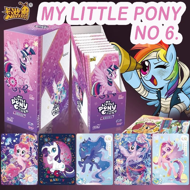 108 ชิ้น My Little Pony Card Kayou No.6 Twilight Sparkle Fluttershy Rare SC/SGR/LSR/UR การ์ดสาว ...