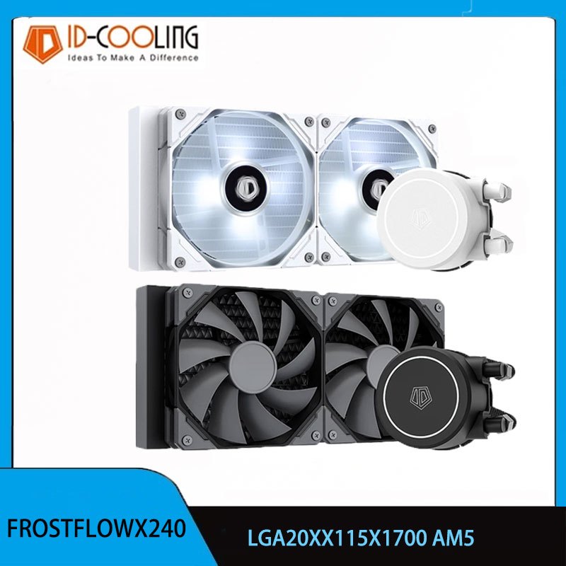 Id-cooling FROSTFLOW X 240 CPU Liquid Water Cooled LED 12 ซม.พัดลมระบาย ...