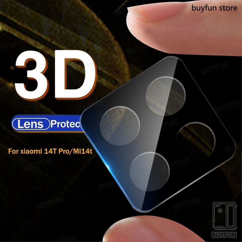 3d โค้งกระจกนิรภัยสําหรับ Xiaomi Mi 14t 13T Mi13T Mi14t 11t Pro กล้องเลนส์ป้องกันฟิล์ม | Shopee ...