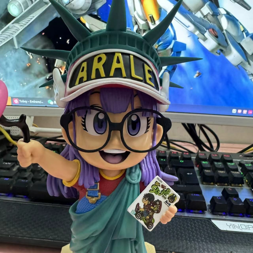 อะนิเมะ ดร. Slump รูป Arale Cos รูปปั้น Liberty ตัวเลขน่ารัก Pvc รูปปั้นตุ๊กตาคอลเลกชันตกแต่ง ...
