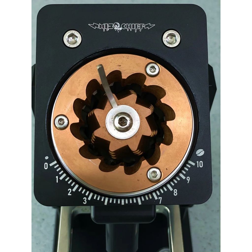 Mischief Workshop Demon Single Dose เครื่องบด 71 มม. เครื่องบดกาแฟ ...