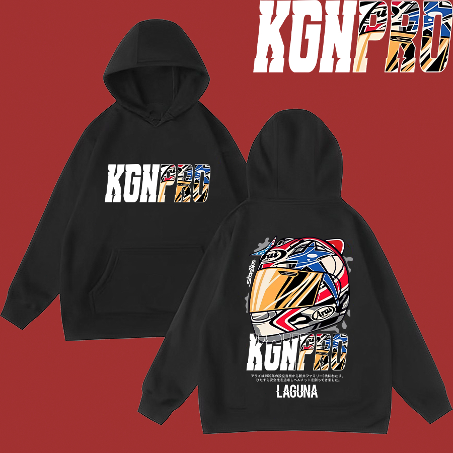 (New) KGNPRO เสื้อฮู้ด อาราอิ HELMET Hoodie cotton100% HOODIES ...