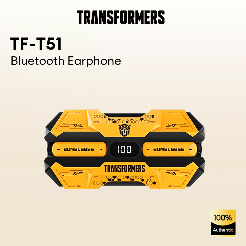 Transformers TF-T51 หูฟังไร้สายบลูทูธหูฟังตัดเสียงรบกวน | Shopee Thailand