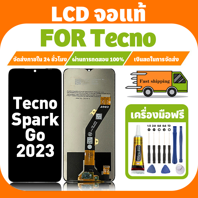 LCD ใช้ได้กับ Tecno Spark Go 2023 จอ+ทัชจอชุด อะไหล่มือถือ งานแท้ หน้าจอ tecno spark go 2023,BF7 ...