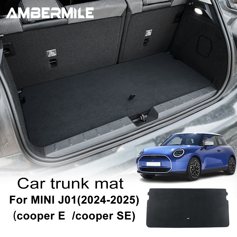 สําหรับ MINI Cooper J01 EV 2024 2025 รถ Trunk Mat Trunk ป้องกัน Pad ...