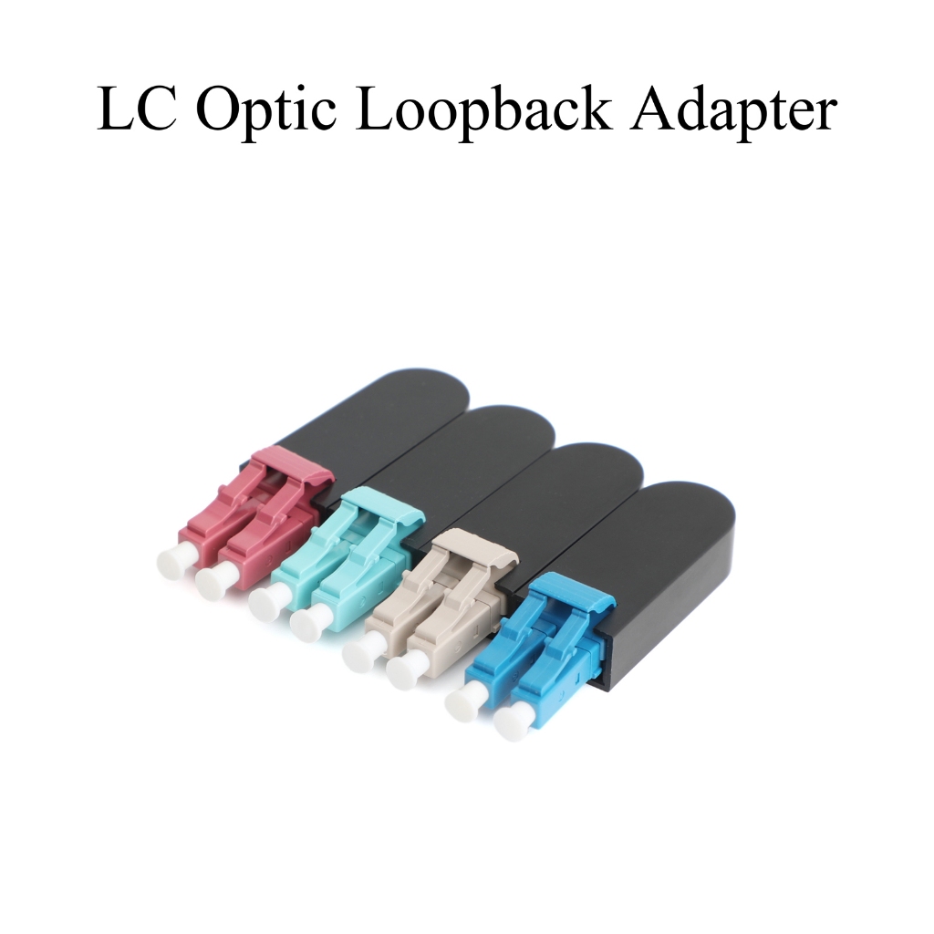 5pcs UPC 2LC ไฟเบอร์ออปติก Loopback ชายโหมดเดี่ยว Multimode OM3 OM4 อะ ...