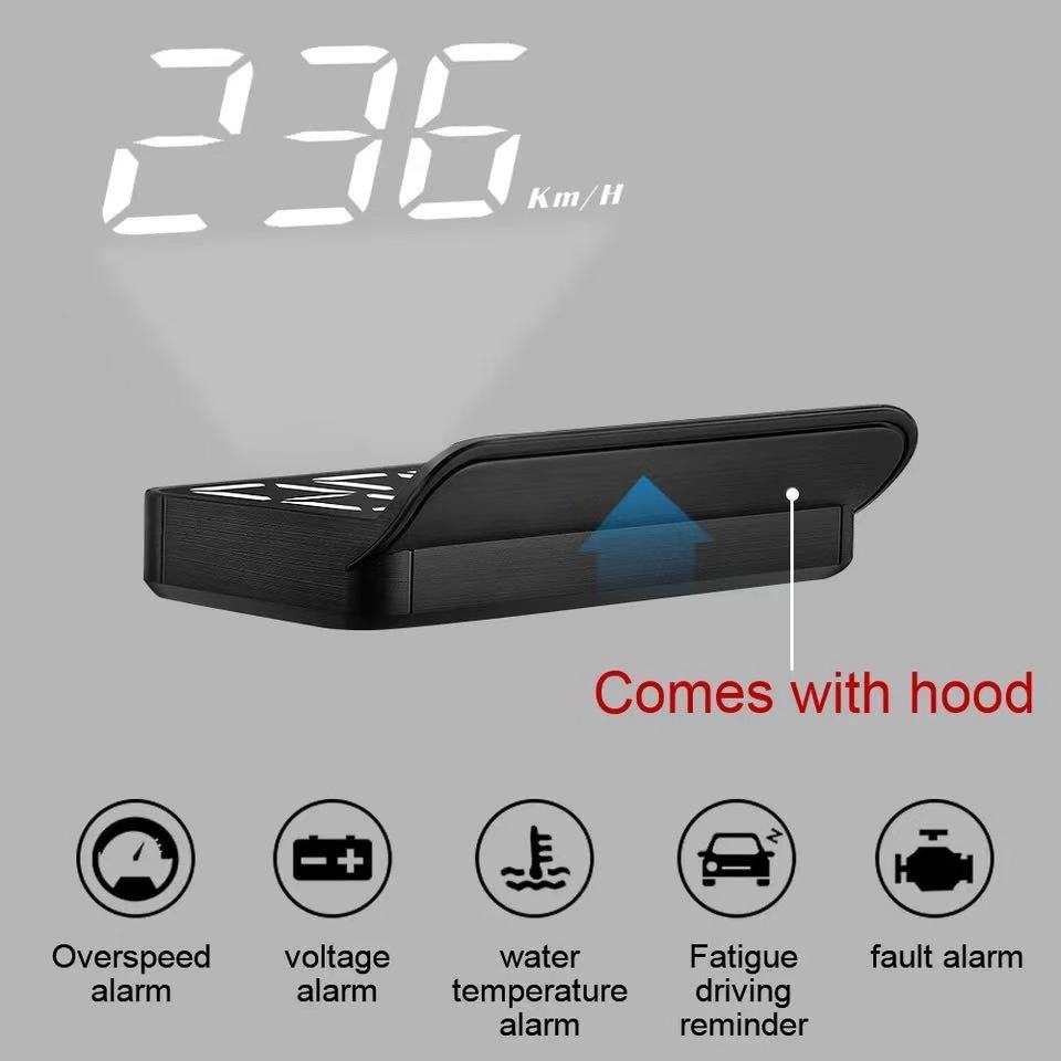 2024 ใหม่ Holographic Speedometer Head Up Display Digital GPS ...