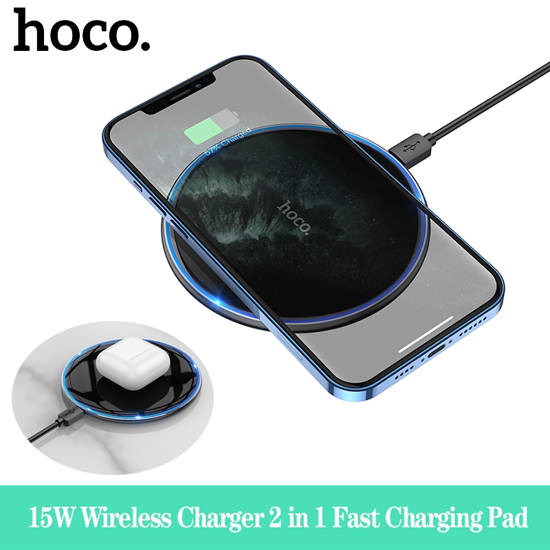 แท่นชาร์จไร้สาย HOCO CW6 Pro ที่ชาร์จไร้สาย Quick Wireless Charger ...