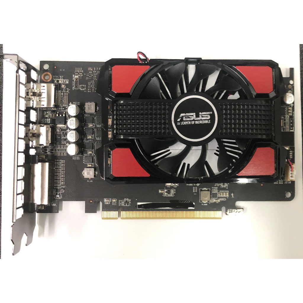 Asus RX550 RX 550 2GB GDDR5 PCIe กราฟิกการ์ด DVI HDMI DP | Shopee Thailand