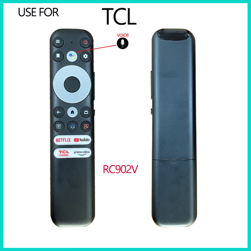 Remote รีโมททีวี Suitable for TCL LCD TV สั่งงานด้วยเสียง RC902V | Shopee Thailand