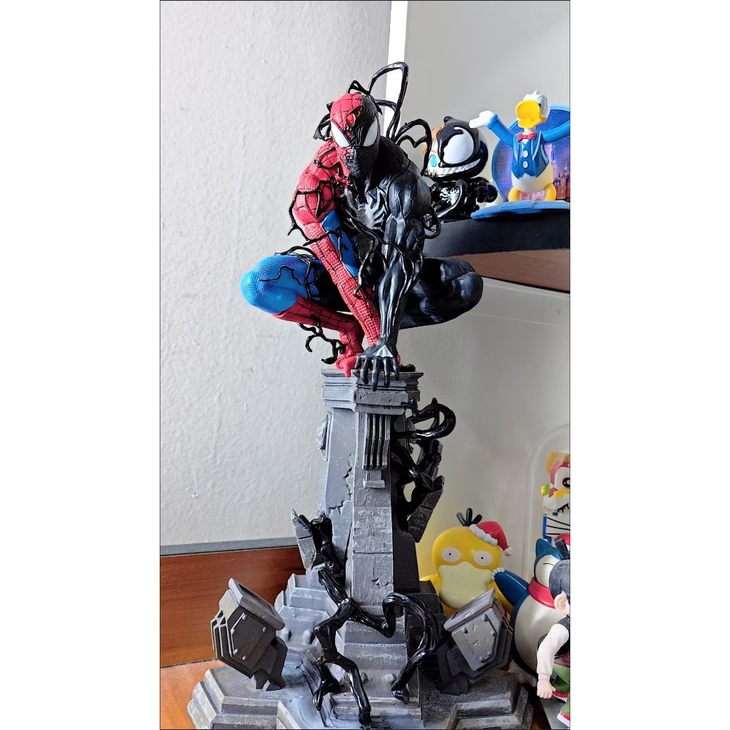 Symbiosis Spider-Man [เรืองแสง] Fishbone Marvel Spider-Man Venom ...