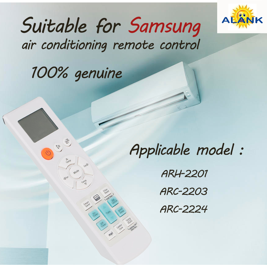 Remote รีโมทแอร์ Samsung รีโมท (เหมาะสำหรับ แยกแอร์ ) ARH-2201 ARC-2203 ...