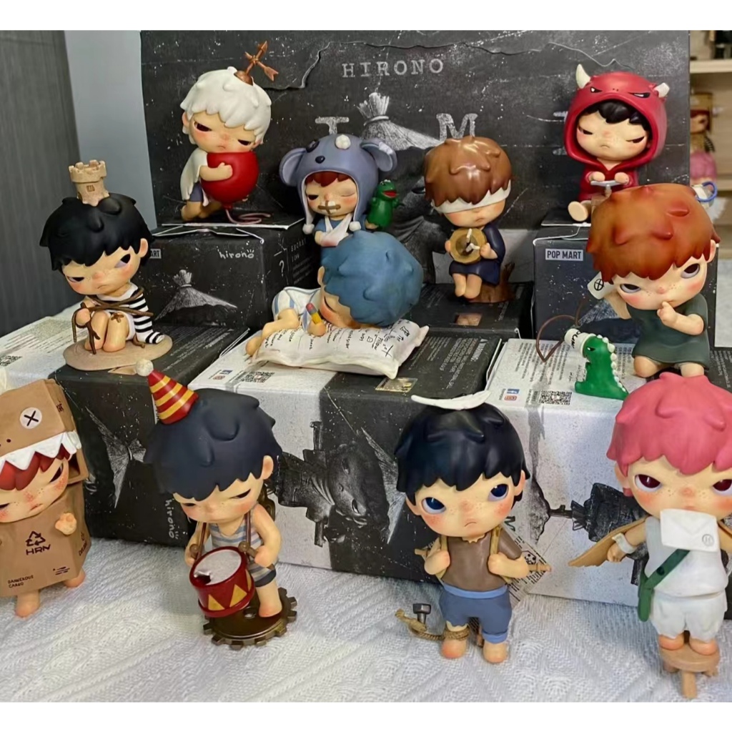 อย่างเป็นทางการของแท้ Popmart Hirono Silent Drama Series ของเล่นรุ่น ...