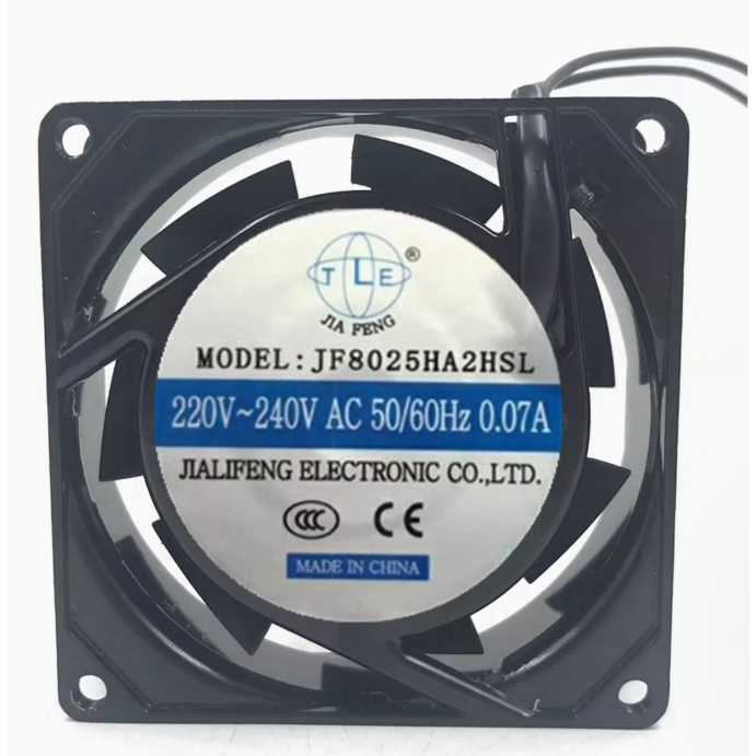 ยี่ห้อใหม่ JIAFENG Axial Fan JF8025HA2HBL/HSL ตู้ 220V 8CM 8025 พัดลม ...