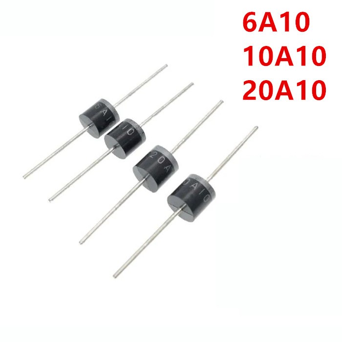 20 ชิ้น/ล็อต 6A10 10A10 20A10 R-6 DIP 6A 10A 1000V Rectifier ไดโอดชาร์จไดโอดใหม่คุณภาพดี ...
