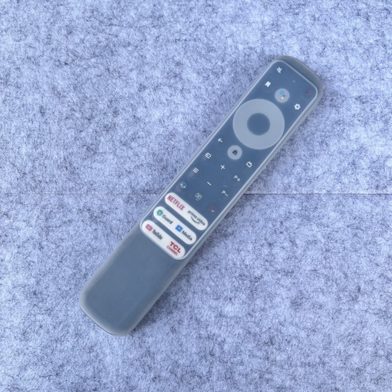 Tcl RC802N ฝาครอบป้องกันรีโมทคอนโทรลซิลิโคนป้องกันการตกกระแทกแบบหนา ...