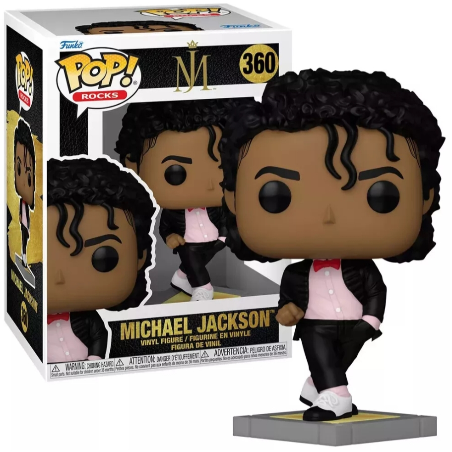ต้นฉบับ Funko Pop 360 Michael Jackson (Bllie Jean) ของเล่นฟิกเกอร์ไวนิล ...