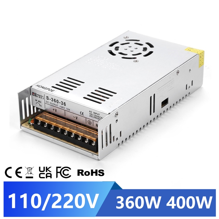 ใหม่แหล่งจ่ายไฟ LED DC 12V 24V 36V 48V 400W Switching Power Supply แหล่งหม้อแปลง AC DC SMPS 100 ...