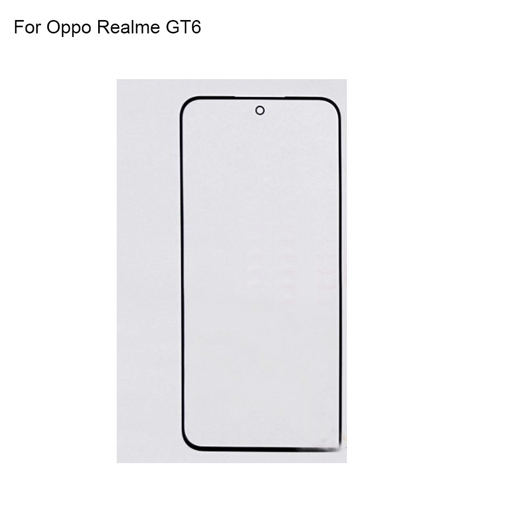 สําหรับoppo Realme GT6 ด้านหน้ากระจกLCDเลนส์หน้าจอสัมผัสสําหรับOppo ...