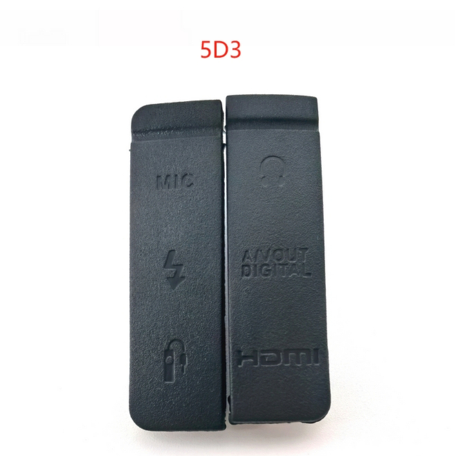 ใหม่ 6D 5D 5D2 5D3 40D 50D HDMI-เข้ากันได้กับ MIC Cap อินเทอร์เฟซ USB ยางประตูสําหรับ Canon 6D ...