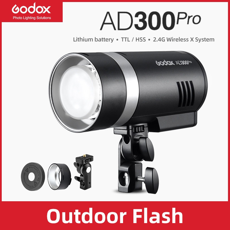 Godox AD300 Pro แฟลชไดรฟ์กลางแจ้ง 300Ws TTL 2.4G 1/8000 HSS สําหรับ | Shopee Thailand