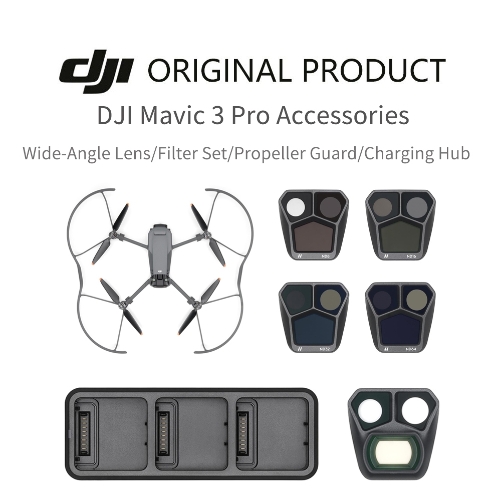 DJI Mavic 3 Pro Original accessories（Wide-Angle Lens/ND Filter Set ...