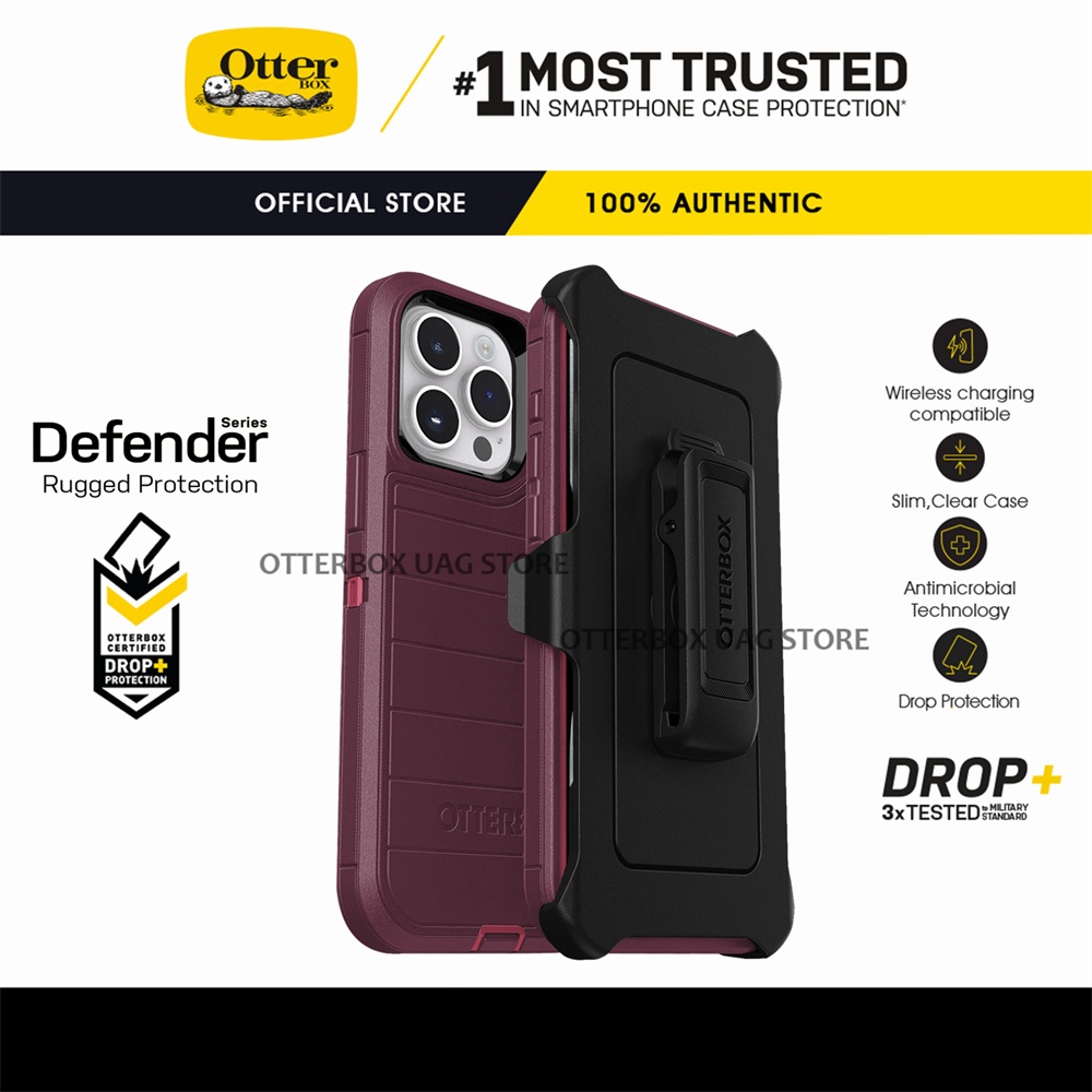 เคส OtterBox รุ่น Defender Pro Series - iPhone 16 15 14 Pro Max / 16 15 ...