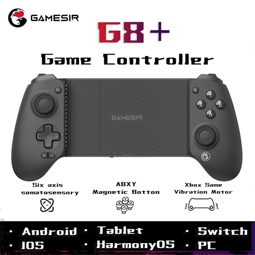 Gamesir G8 Plus Bluetooth Gamepad Mobile Controller พร้อม Hall Effect จอยสติ๊กสําหรับ NS PC ...