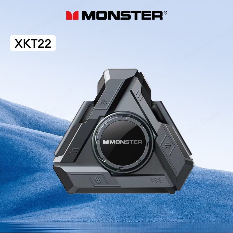Monster XKT22 หูฟังบลูทูธไร้สาย HIFI เสียงสเตอริโอ HD ความจุขนาดใหญ่ ...