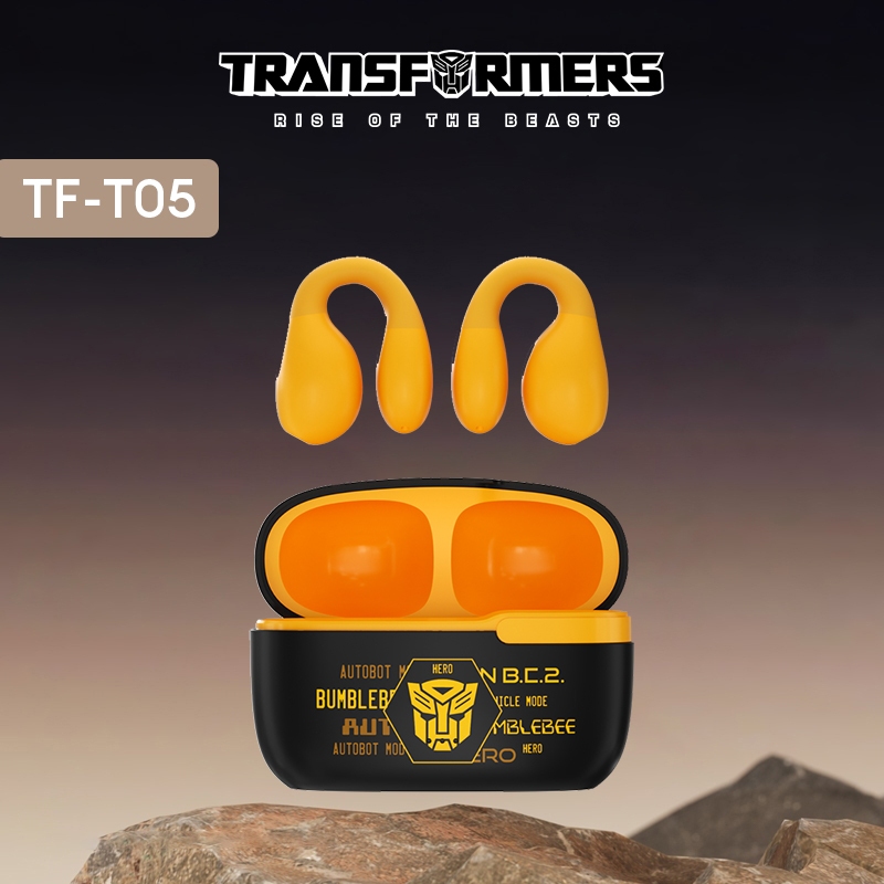Transformers TF-T05 หูฟังบลูทูธ หูฟังสําหรับเล่นเกม ลดเสียงรบกวน HIFI เสียงสเตอริโอ Bluetooth V5 ...
