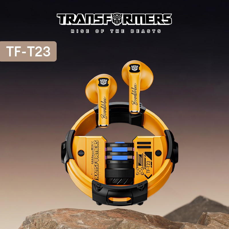 Transformers TF-T23 True หูฟังบลูทูธไร้สาย 360° เสียงสเตอริโอความ ...