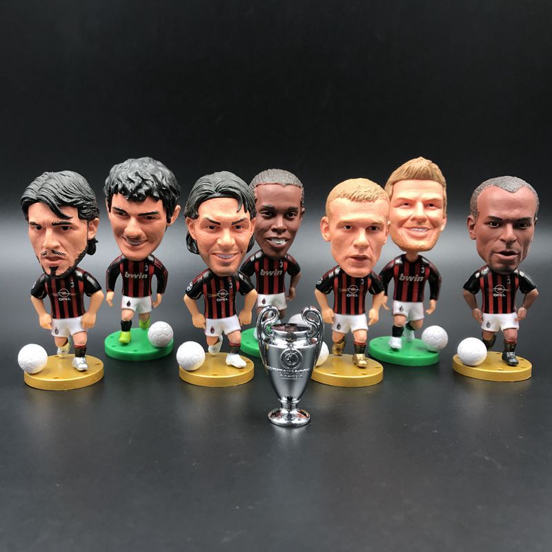 ซีรีส์เอ เครื่องเล่นมิลาน Kaka Maldini Inzaghi Shevchenko โรเบอร์โต ...