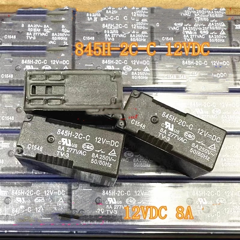รีเลย์ 845H-2C-C 12VDC 8A 8 Pin รีเลย์ | Shopee Thailand