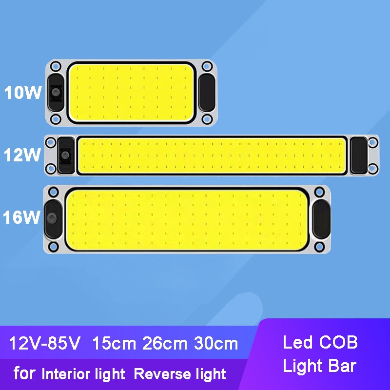 Dc 12V 24V 48V 72V 15 ซม.-30 ซม.Led COB light Bar สําหรับไฟภายใน ...