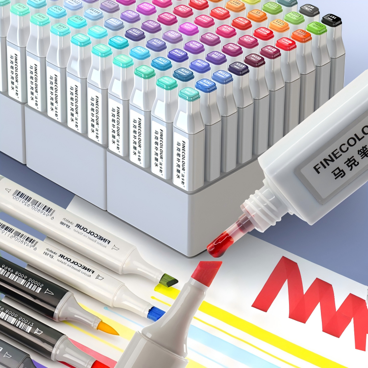 Angel Mark Alcoholic Marker Ink Universal Drawing 20ML Replenishing ...