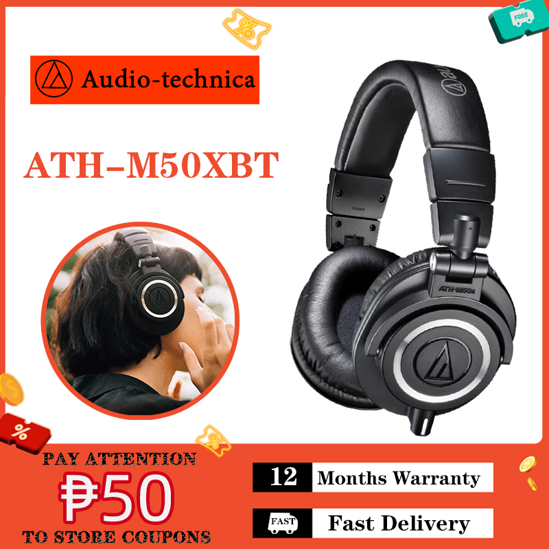 Audio Technica ATH-M50xBT2 DS Professional Monitor ชุดหูฟัง Monitor ชุดหูฟังบลูทูธไร้สาย ...