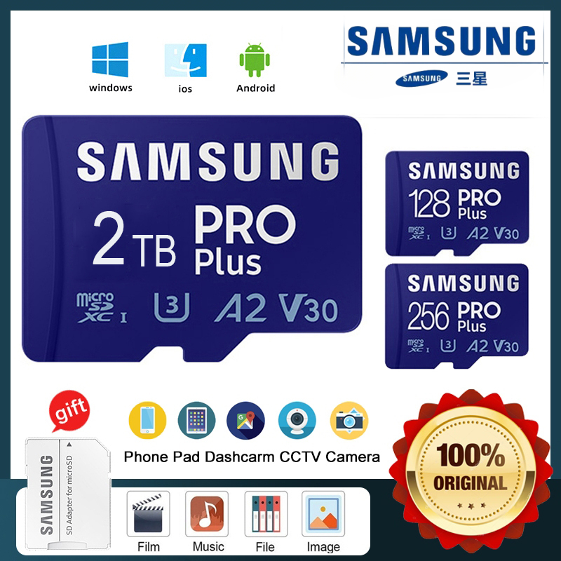 Samsung original MicroSD 16GB 64GB C10 TF MicroSD TF card SDCC 128GB ...